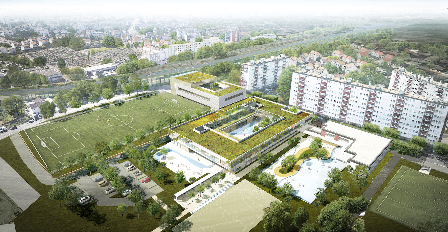 Complexe sportif Paul Langevin - Epicuria Architectes