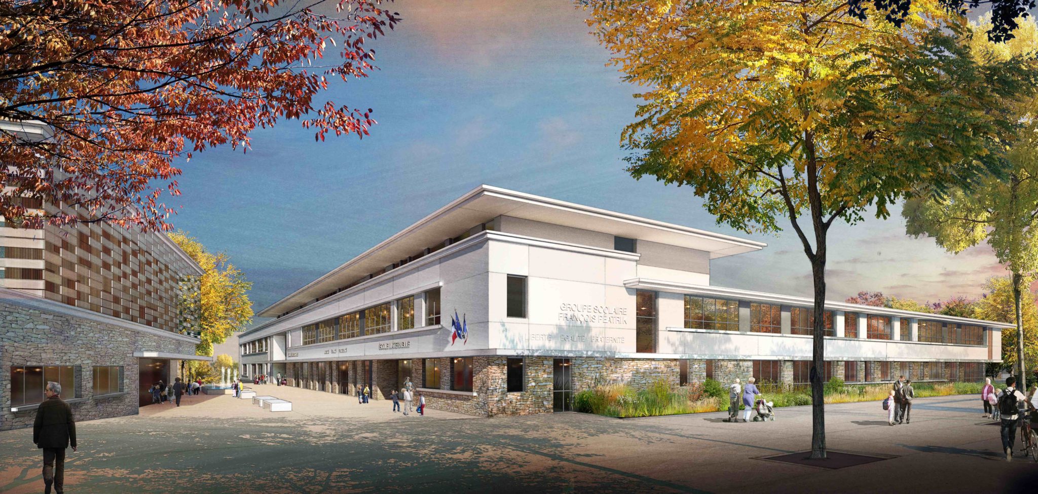 École Paul Langevin - Epicuria Architectes