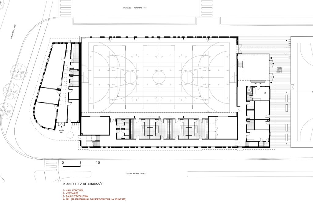 Gymnase Jesse Owens - Epicuria Architectes