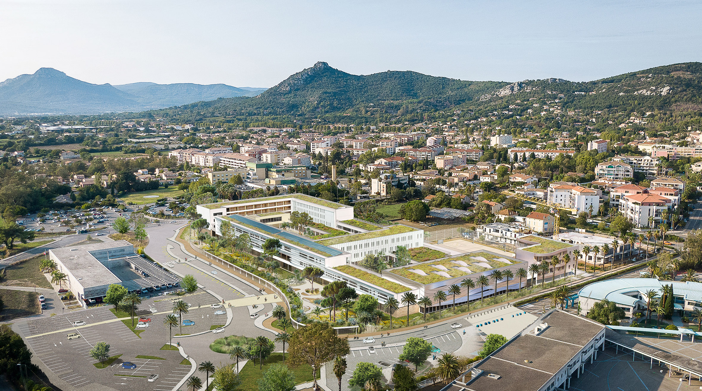 Lycée Golf Hotel - Epicuria Architectes