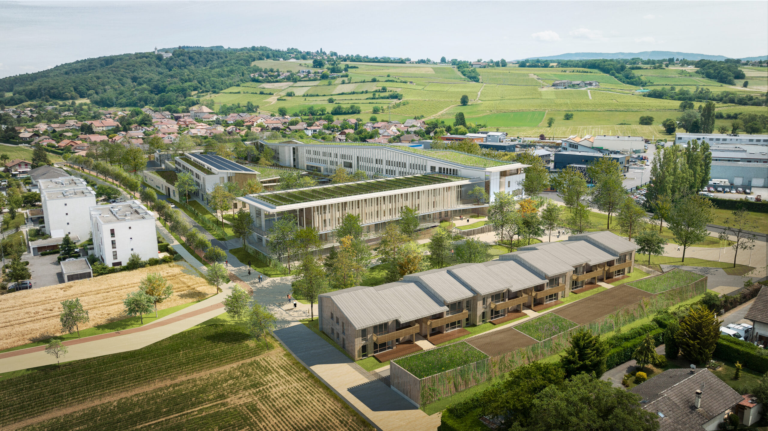Nouveau lycée de Haute-Savoie - Epicuria Architectes